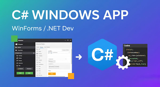 Create a basic windows forms application by Lucsplay | Fiverr