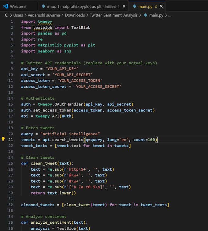 Build machine learning models and ai tools by Vedarushisuvarn | Fiverr