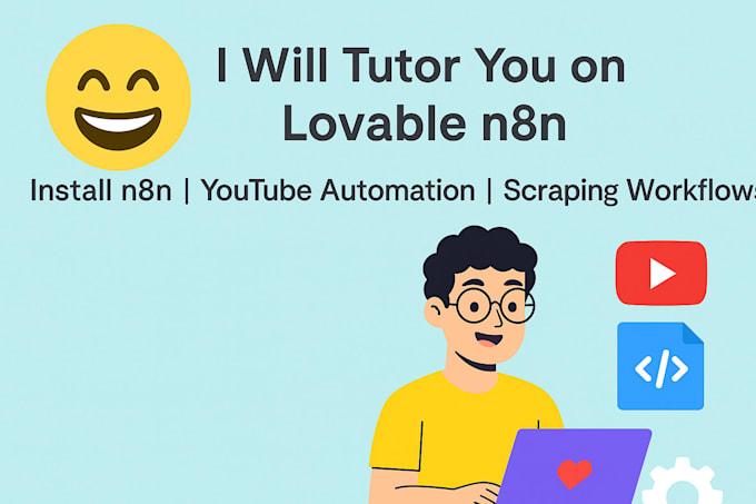 Tutor n8n install n8n youtube lovable n8n n8n scrapping by Estarmalkia | Fiverr