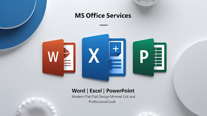Do accurate and fast ms office work word, excel, powerpoint by ...