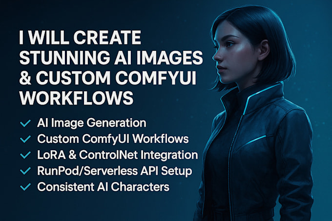 Create stunning ai images and custom comfyui flux lora workflows for your brand by Glory ...