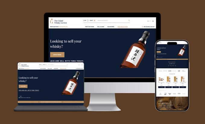 Design a high converting auction website, multivendor website, bidding ...