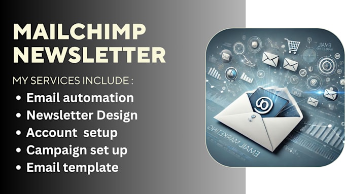 Design a professional mailchimp newsletter template by Expert_timms ...