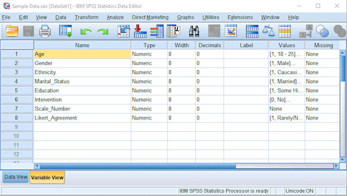 Do spss data analysis by Elodie_fairfax | Fiverr