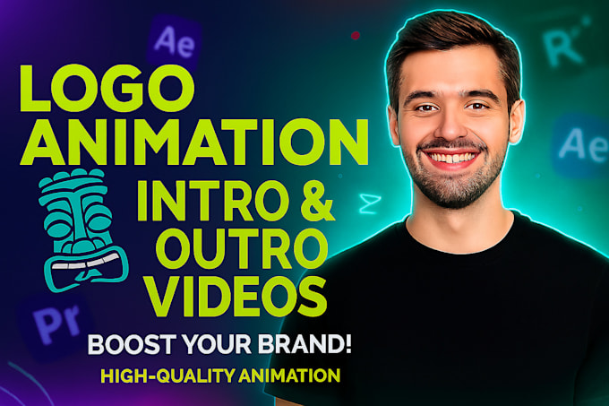 Create a custom animated logo intro by Uzam_ali | Fiverr