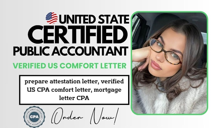 Attestation verify financial statement sign us cpa comfort letter ...