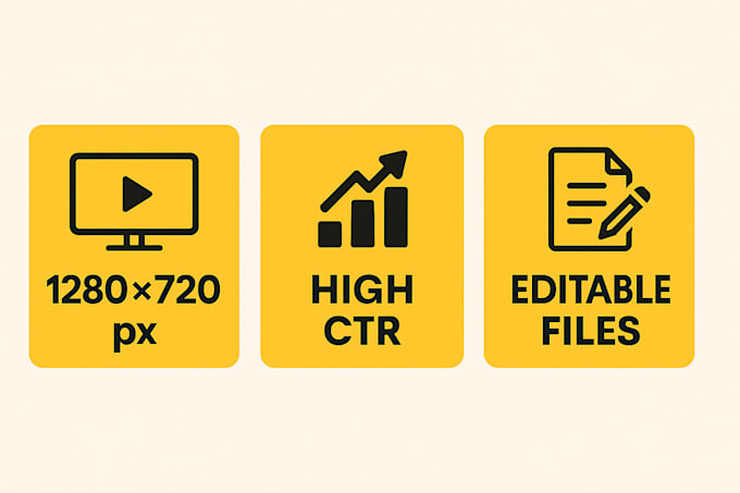 Design custom youtube thumbnails that boost clicks and ctr by ...