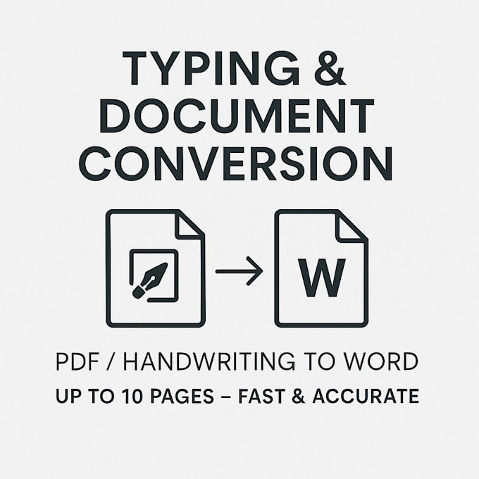 Type and convert your scanned or handwritten documents into editable ...