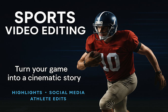 Create professional sports highlight videos by Andre_koga | Fiverr
