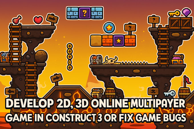 Desarrollar juego multijugador en línea 2d, 3d en construct 3 o ...
