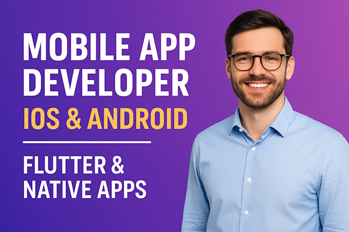 Do flutter ios app development, mobile app development, and flutter developer by Semmerlin | Fiverr