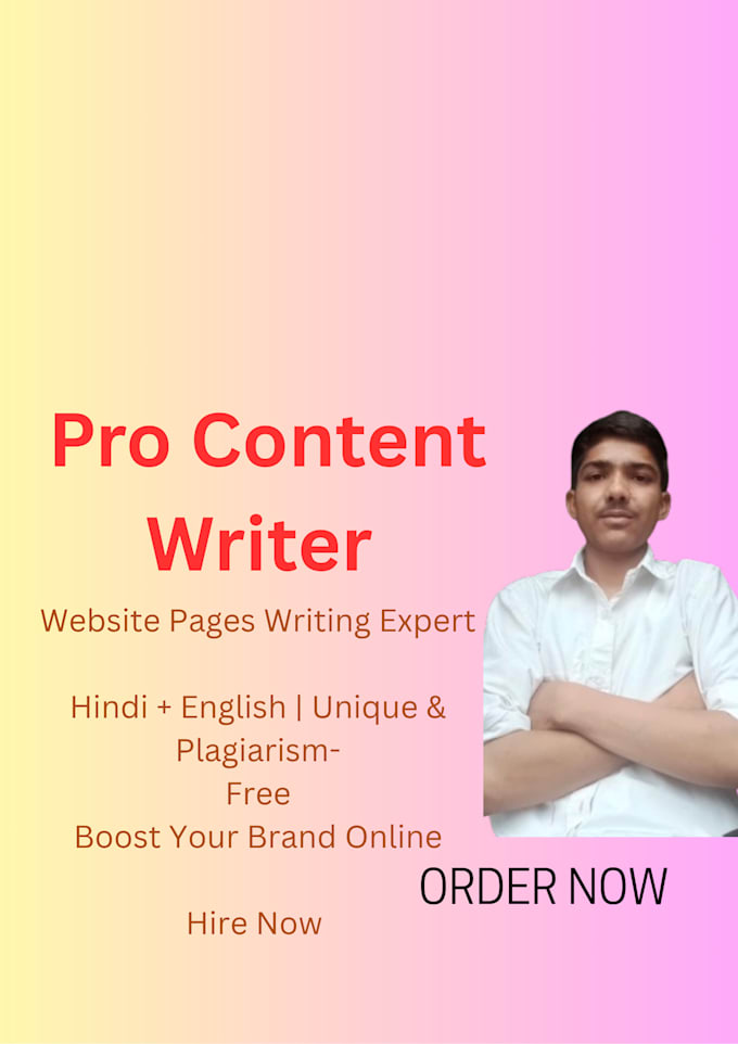 Write website page content writing by Kaushalpalindia | Fiverr