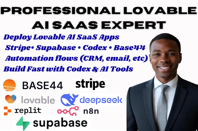 Create ai saas lovable web app bolt supabase replit stripe codex n8n automation by Emma_505 | Fiverr
