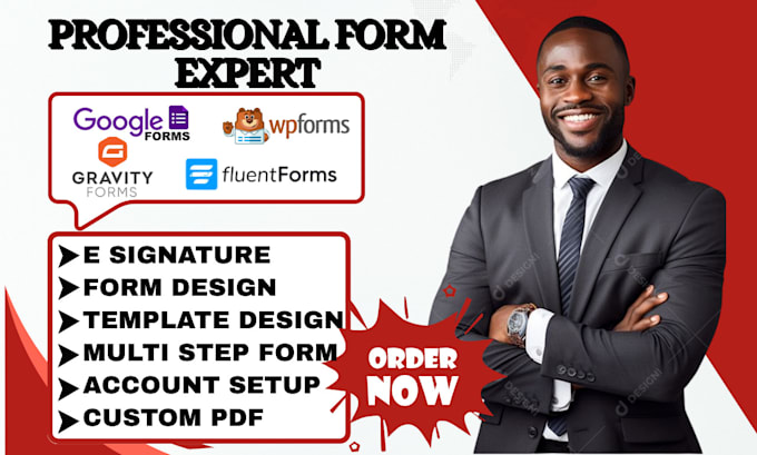 Create fillable pdf form wpforms gravity forms fluent forms google form ...