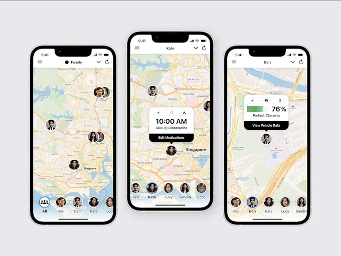 Build tracker app, product tracker app, family tracker app, habit ...