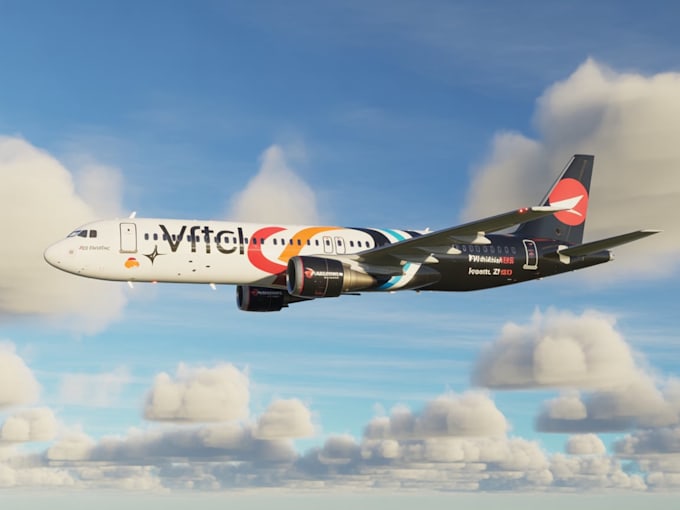 Design a livery for your airline or aircraft by Dean_lovely | Fiverr
