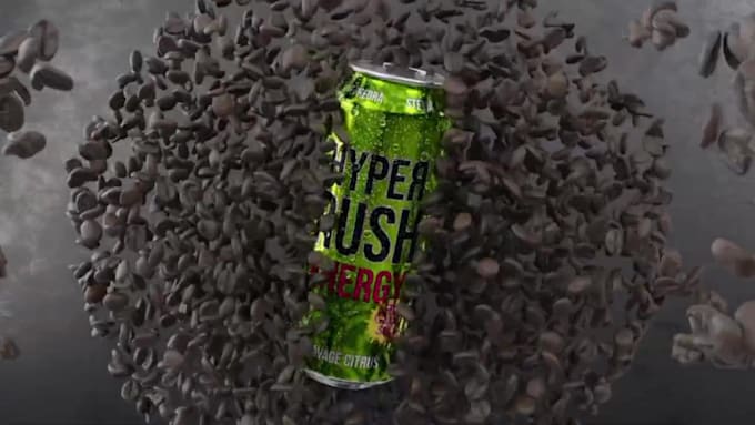 Create 3d beverage animation, 3d soda animation, 3d product animation ...