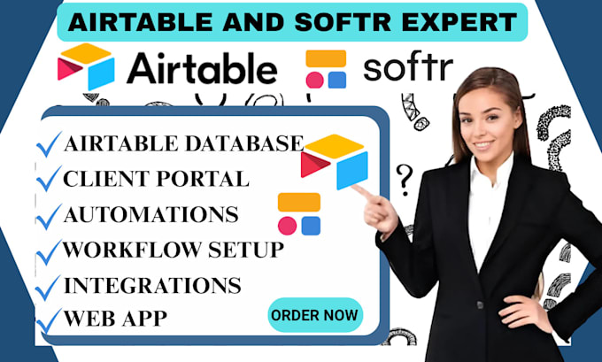 Setup airtable crm softr client portal airtable automation dashboard ...