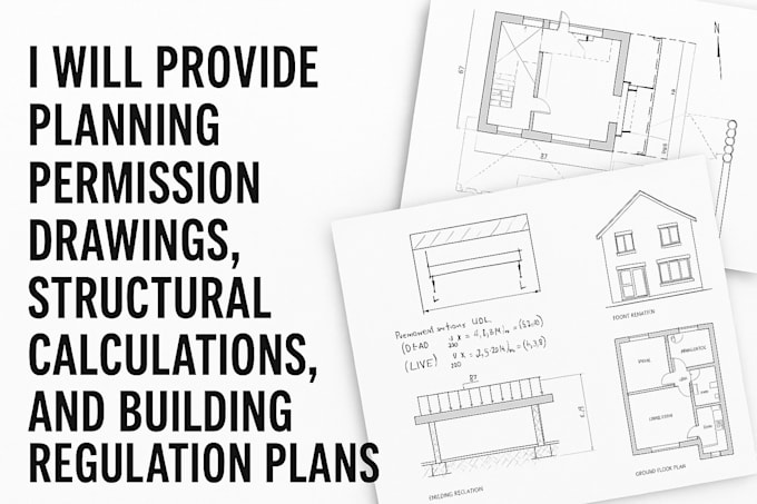 Do planning permission drawings structural calculations and building ...