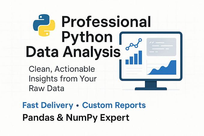 Data analysis using python, pandas, and matplotlib by Omar_data | Fiverr