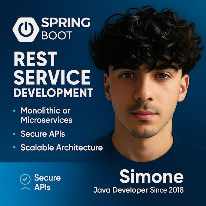 Develop a professional spring boot rest api with jwt authentication and database by Cdevs_us ...