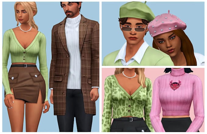 Create put together a sims 4 mod pack, sims build for you game mod by ...