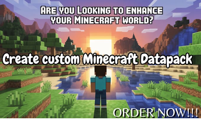 Create custom minecraft datapack, unique features and enhancement for your world by Jordan ...