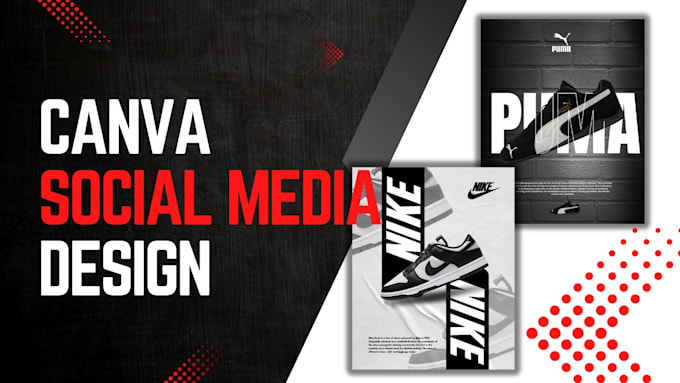 Custom social media post designs with canva by Ahmadrifai_ | Fiverr