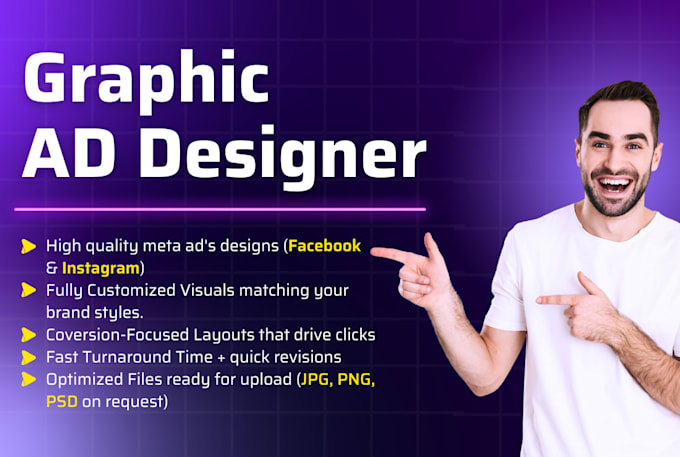 Design your facebook meta ads and instagram ads by Syedusmanafzal | Fiverr