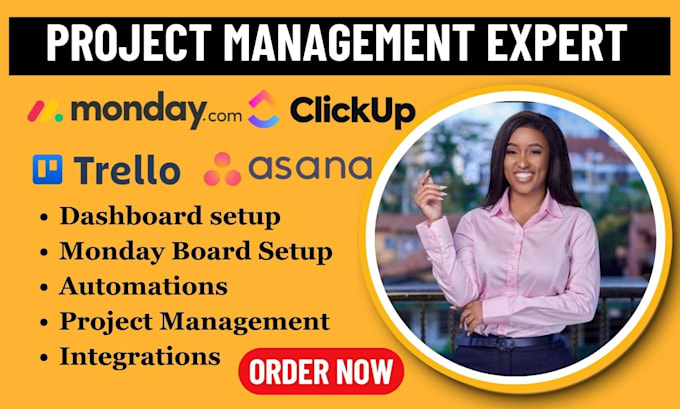 Setup Board Automation Integration On Monday Com Trello Asana Monday Crm Clickup By Bella