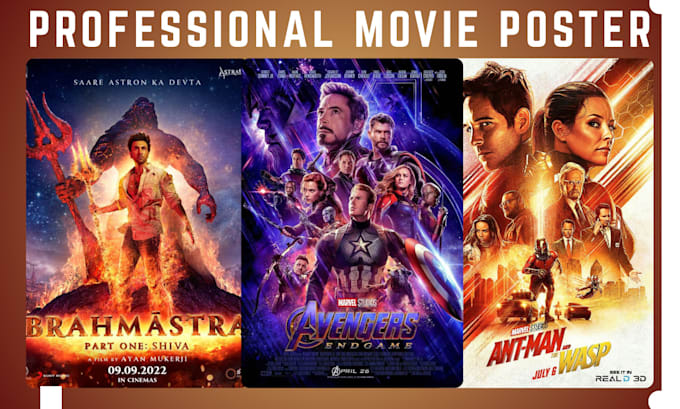 Design a professional movie poster and film poster for you by Fave_f ...