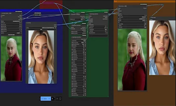 Create comfyui workflow for stable diffusion, comfyui workflows,lora for sdxl by Emmanuelpellar ...