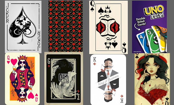 Custom card game design playing card board game design card template ...