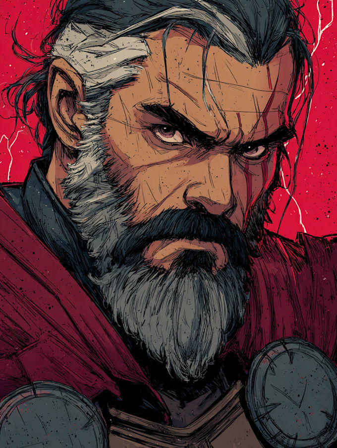 Do comic book illustration with comic book illustrator by Samirstacey ...