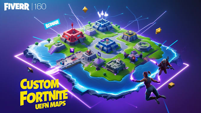 Build custom fortnite uefn maps tycoon red vs blue one war 4v4 8v8 by ...