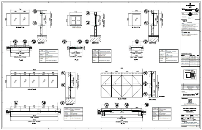 Quickly prepare aluminium door window shop drawings by Samehsaeed183 ...