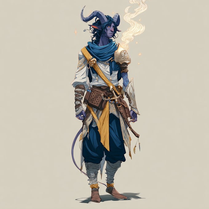 Create dnd character design for you by Adowarmse | Fiverr