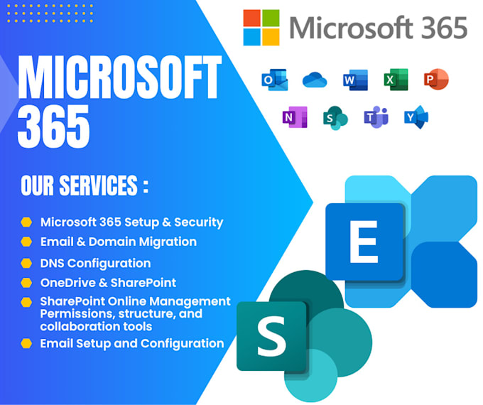 Set up, optimize, secure and support microsoft 365 and teams by Abdullah23088 | Fiverr
