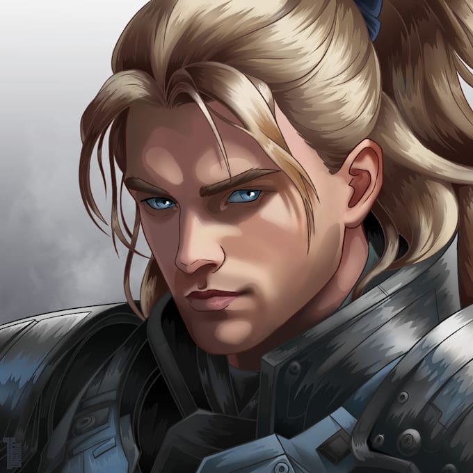 Draw a portrait of your character by Tunrunn | Fiverr