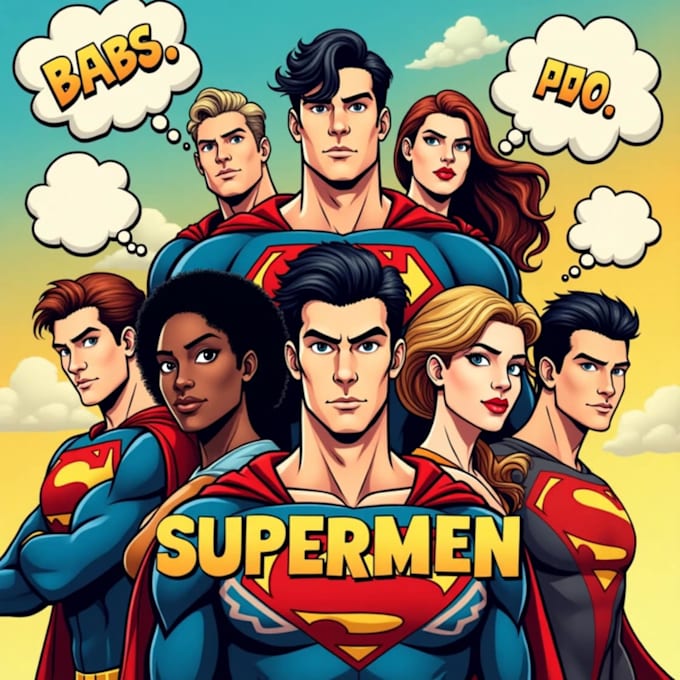 Draw custom comic book, cartoon character, comic art by Majidilem | Fiverr