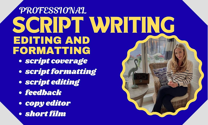Edit and format script writing, script coverage, film script, script editor by Felicia_rodney ...