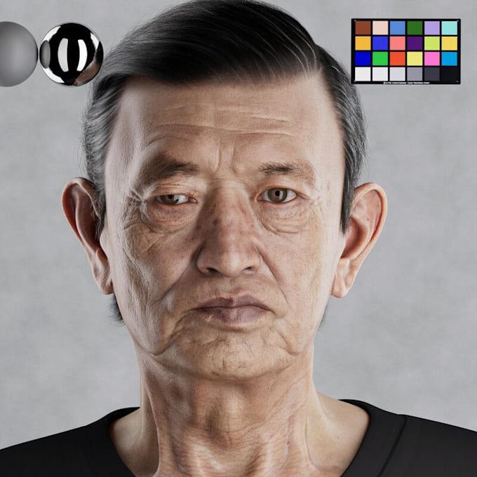 Do realistic 3d character modeling metahuman avatar for game character ...