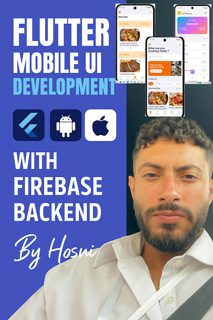 Build Your Mobile App For Both Platforms Ios Android Using Flutter And