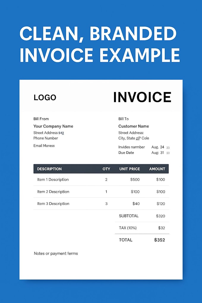 Create professional quotes and invoices for your business by Mikem0809 ...