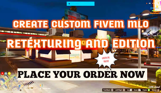 Develop a custom fivem mlo for your fivem server by Aardemills01 | Fiverr