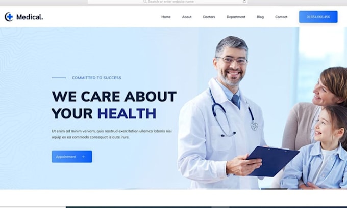 Redesign healthcare website, clinical website, redesign clinical site ...