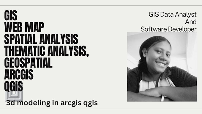 Do spatial analysis, gis mapping using arcmap, qgis by Miraides_maciel | Fiverr