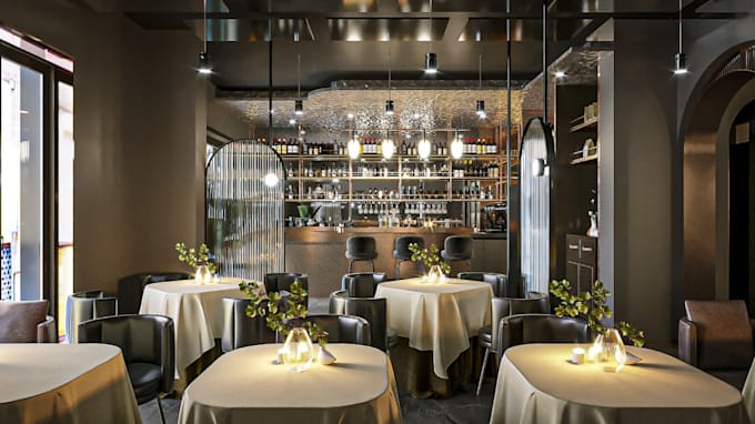 Refurbish 3d luxurious bar, party club,eatery, lounge, interior, exterior design by Aminamary ...