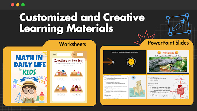 Create worksheets, lesson plans, and presentations by Dandymmm | Fiverr