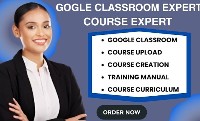 Setup google classroom course curriculum training design manual class ...